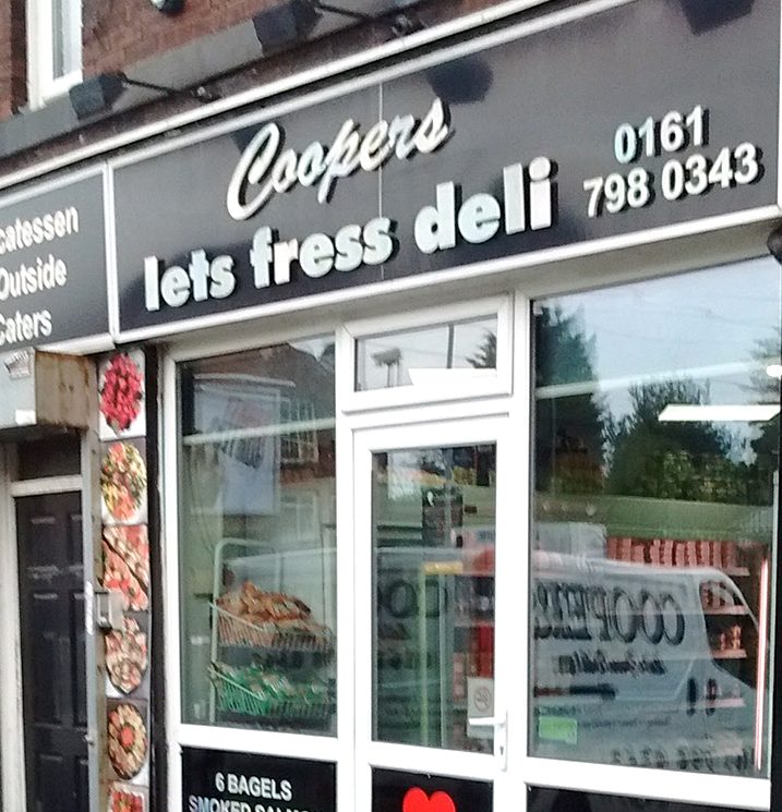 Cooper’s Let’s Fress Deli | Foods | Pelican Manchester